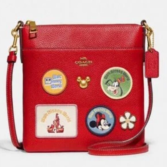 Coach | Bags | Coach Disney X Coach Kitt Messenger Crossbody Bag With ...